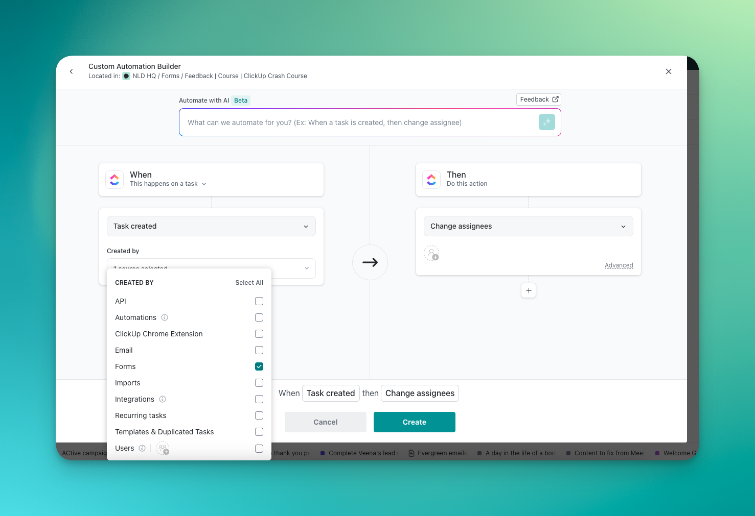 Maximize Productivity with ClickUp Forms and Automations